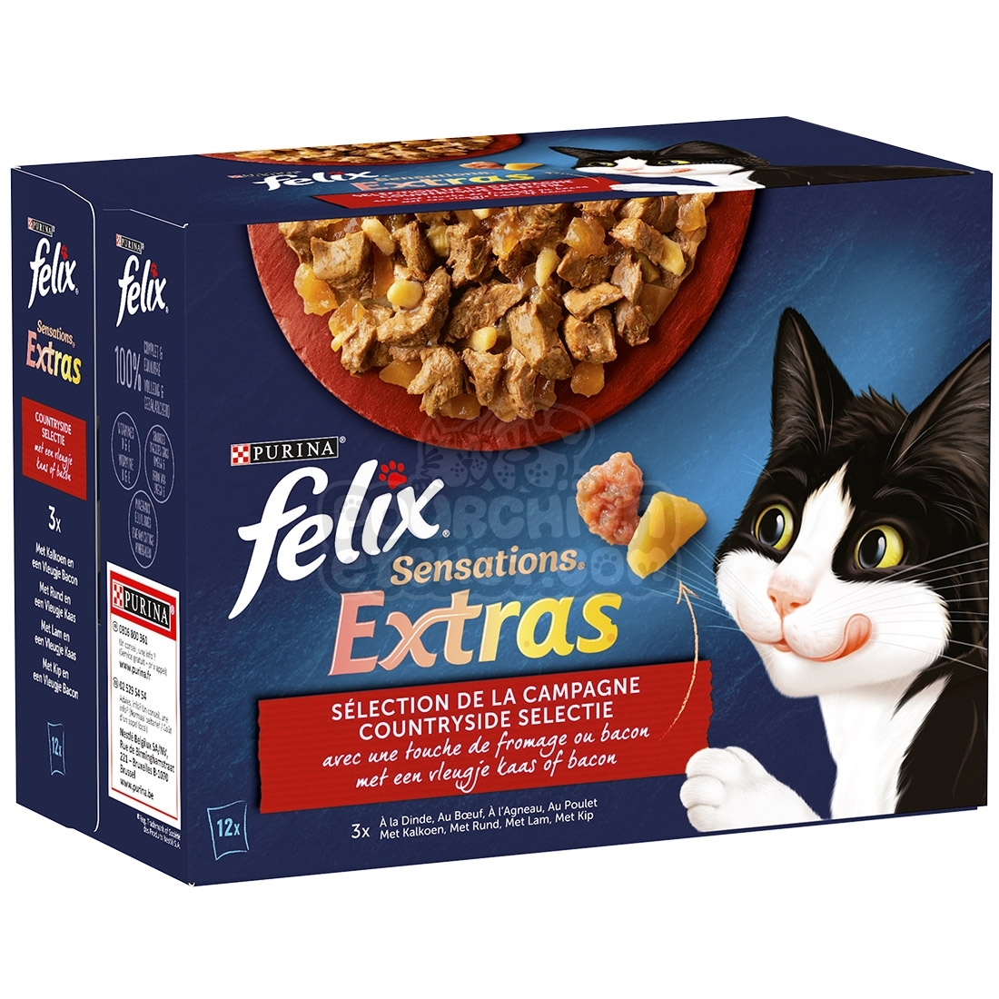 Sachets repas Felix Sensations Extras - pourchienetchat.com
